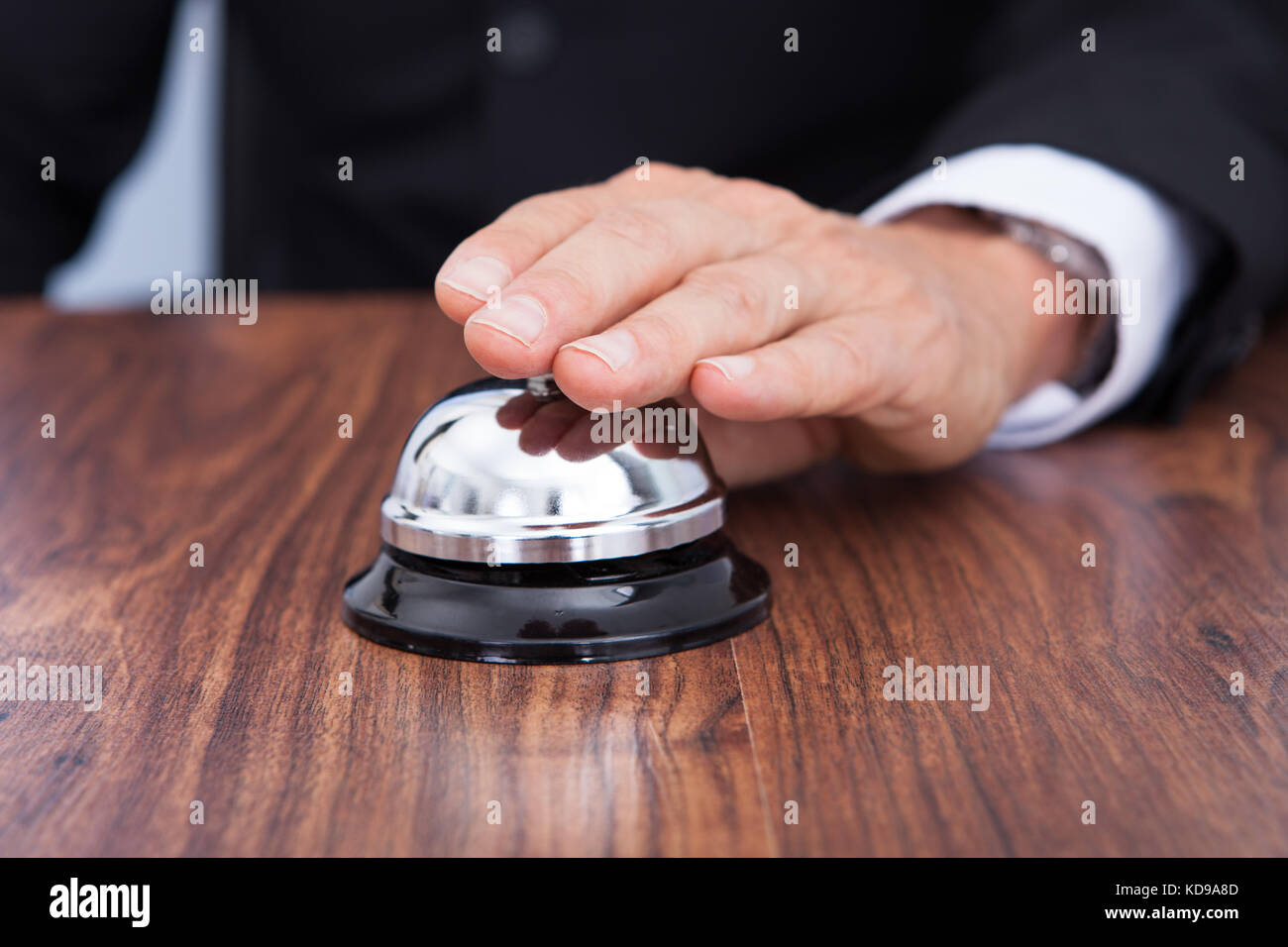 Bell desk hi-res stock photography and images - Alamy