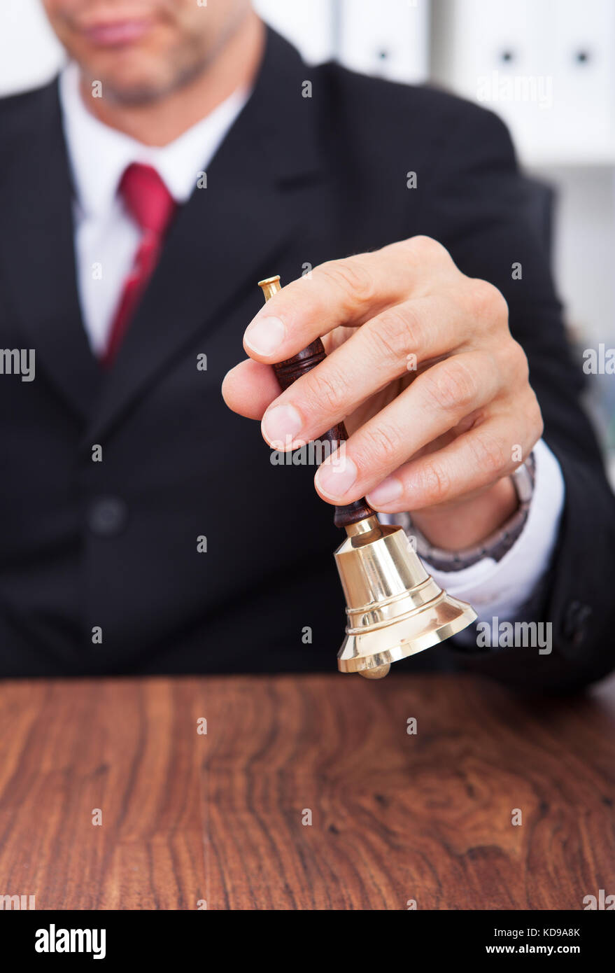 Bell desk hi-res stock photography and images - Alamy