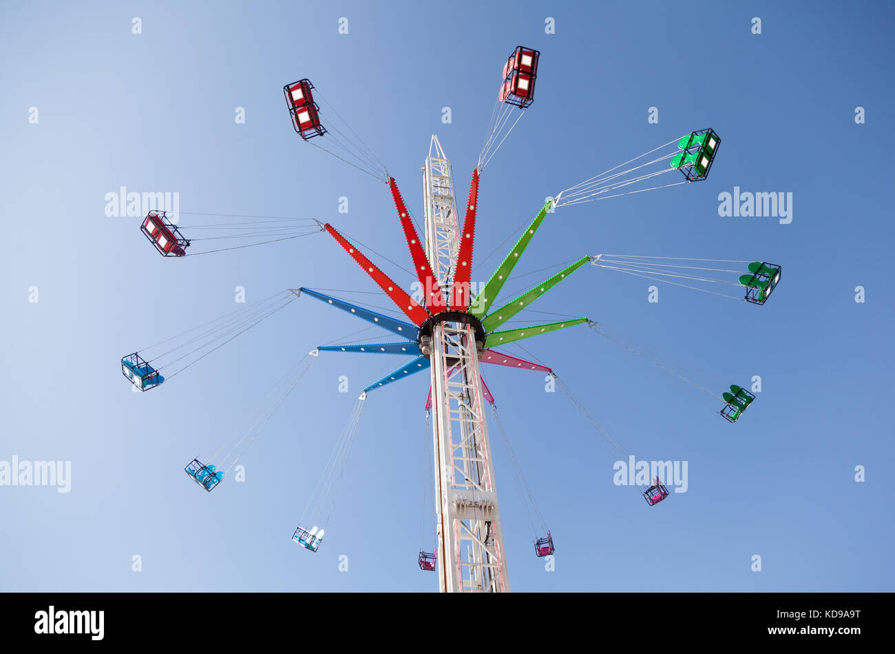 Funfair ride rotating hi-res stock photography and images - Alamy