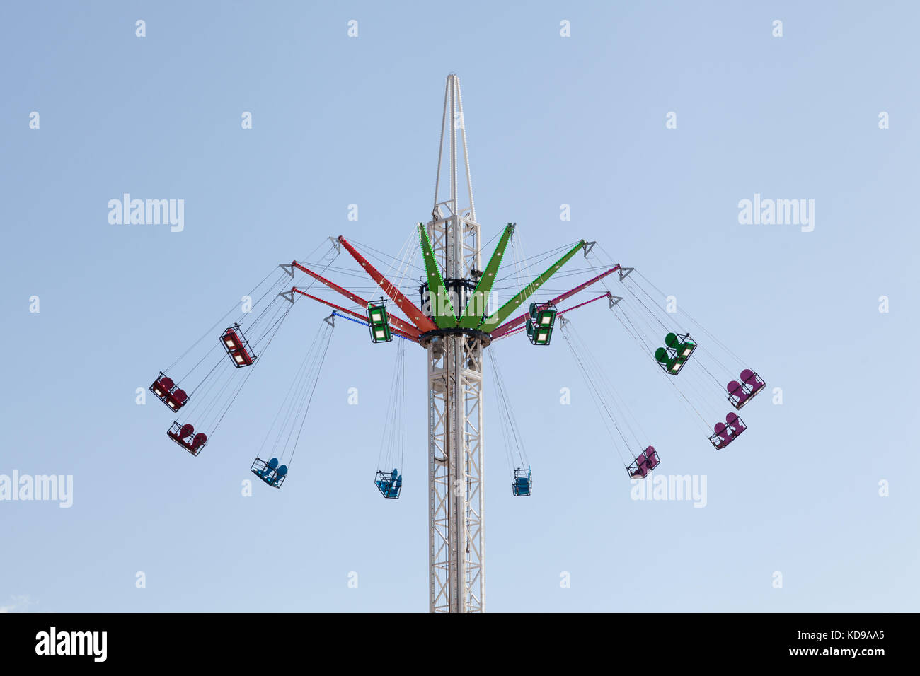 Funfair ride rotating hi-res stock photography and images - Alamy