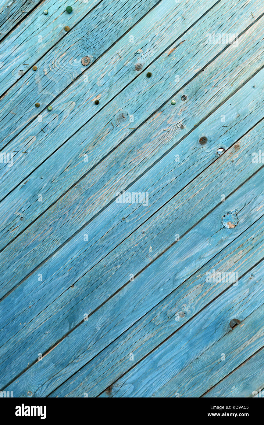 The old blue wood texture with natural patterns Stock Photo - Alamy