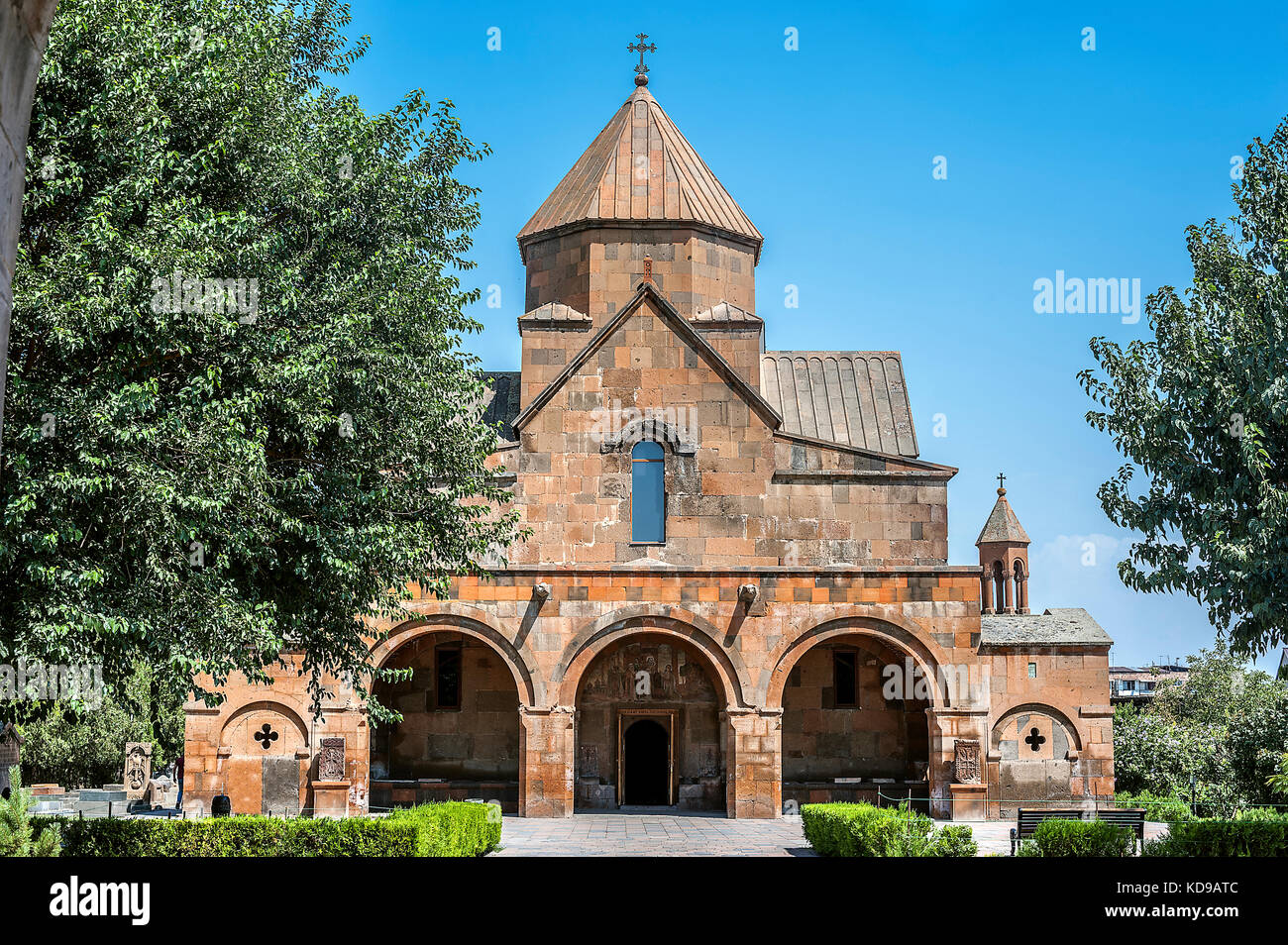 Armenia, Echmiadzin. The church of Saint Gayane was built in the sixth ...
