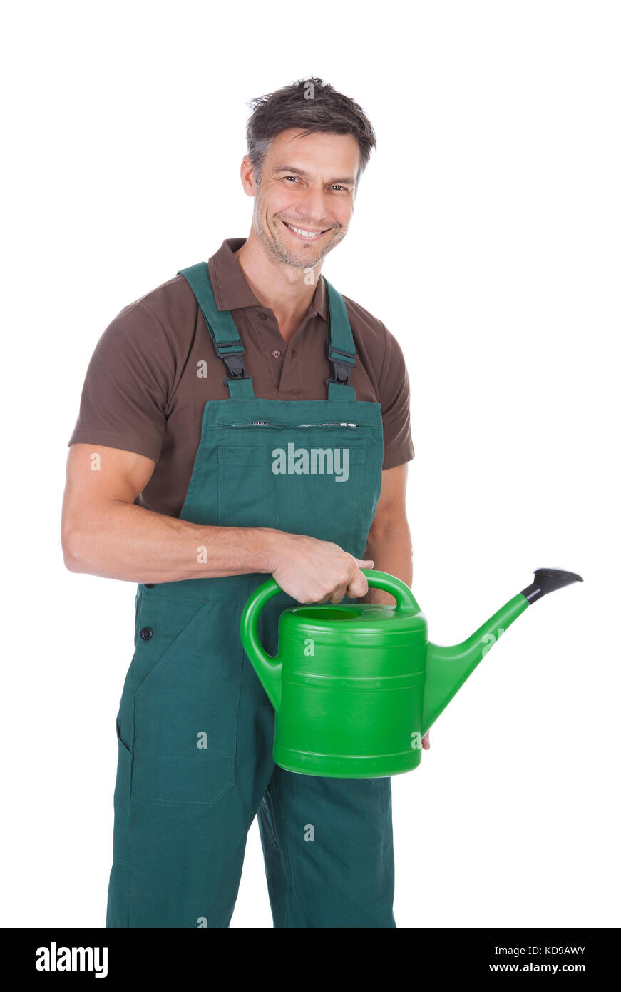 Happy gardener man hi-res stock photography and images - Alamy