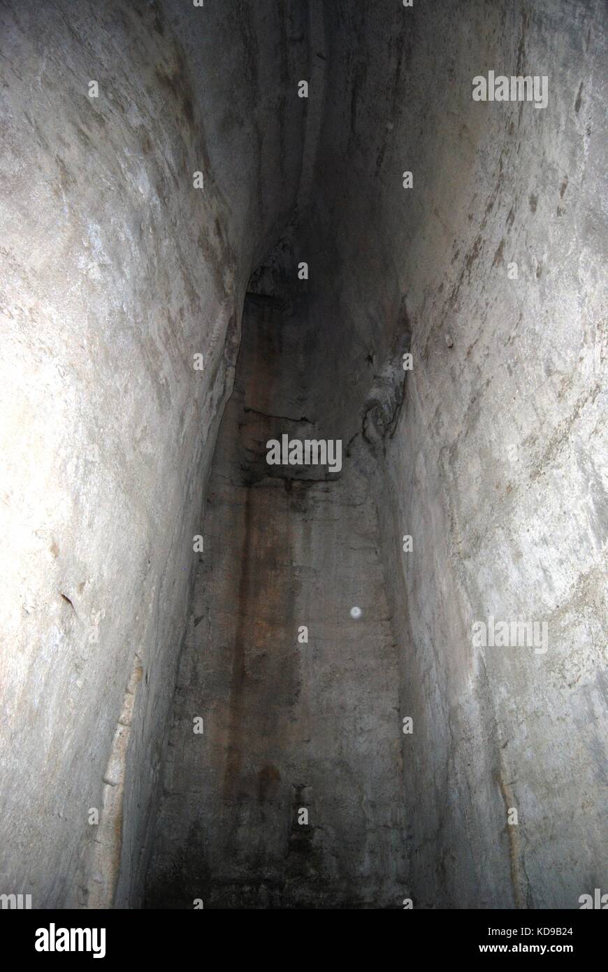 Ancient Greek archaeological sites in Syracuse, Sicily, Italy. Quarry ...