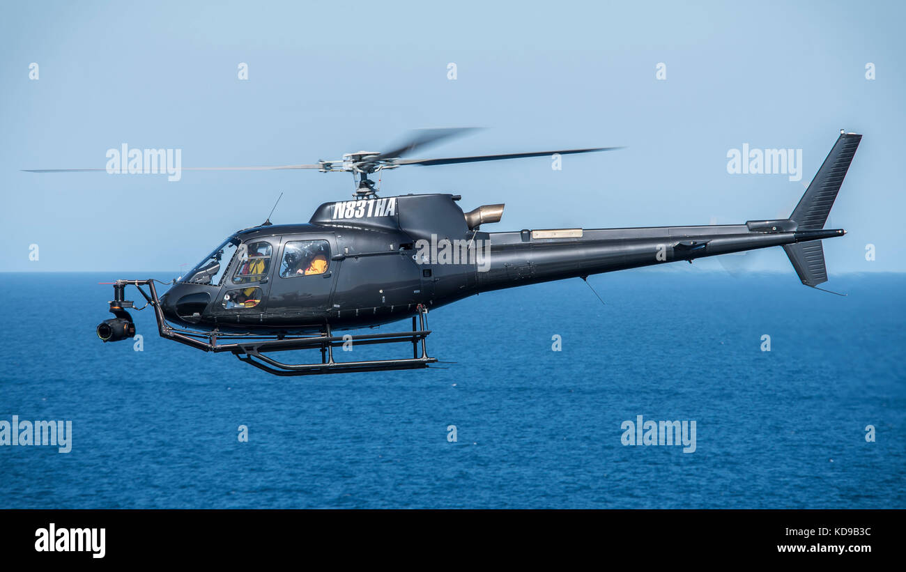 An A-Star helicopter from MJZ (Morton, Jankel, Zander) films the ...