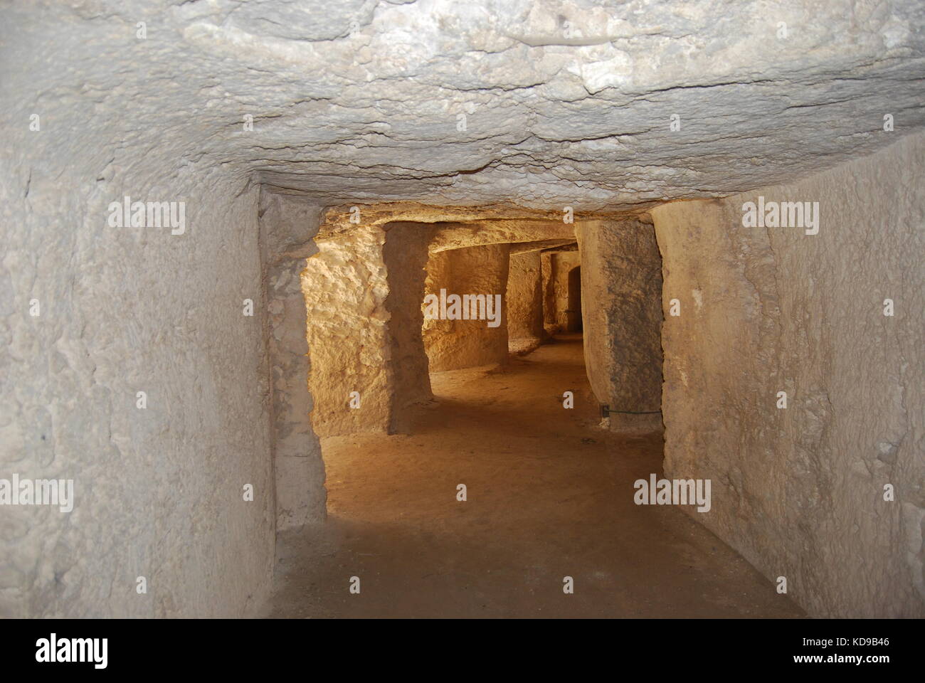 Ancient Greek archaeological sites in Syracuse, Sicily, Italy. Euryalus ...