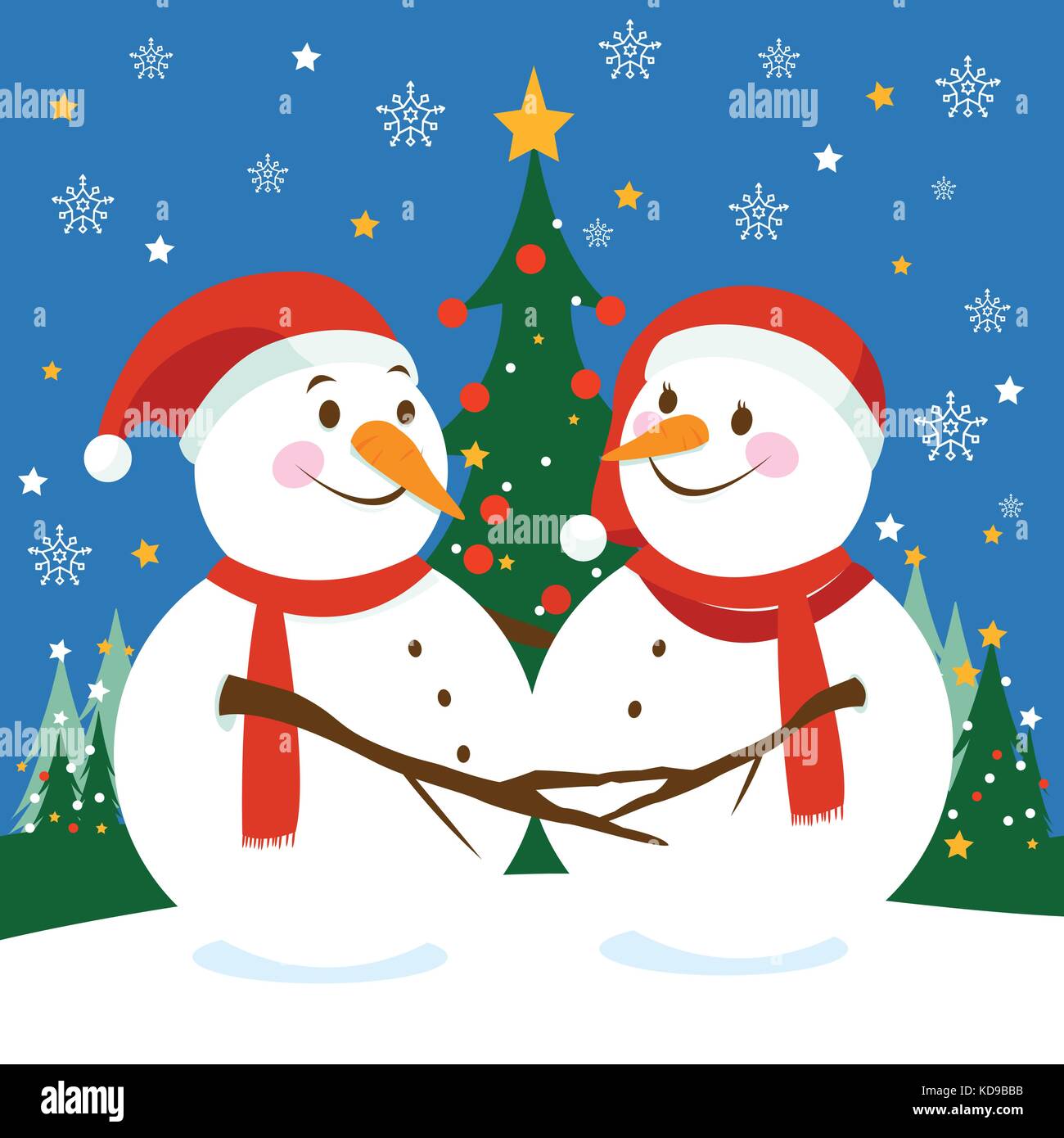 Hug trees Stock Vector Images - Alamy