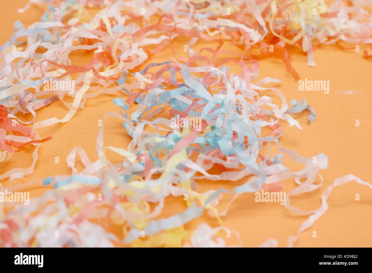 A studio photo of colorful streamers Stock Photo - Alamy