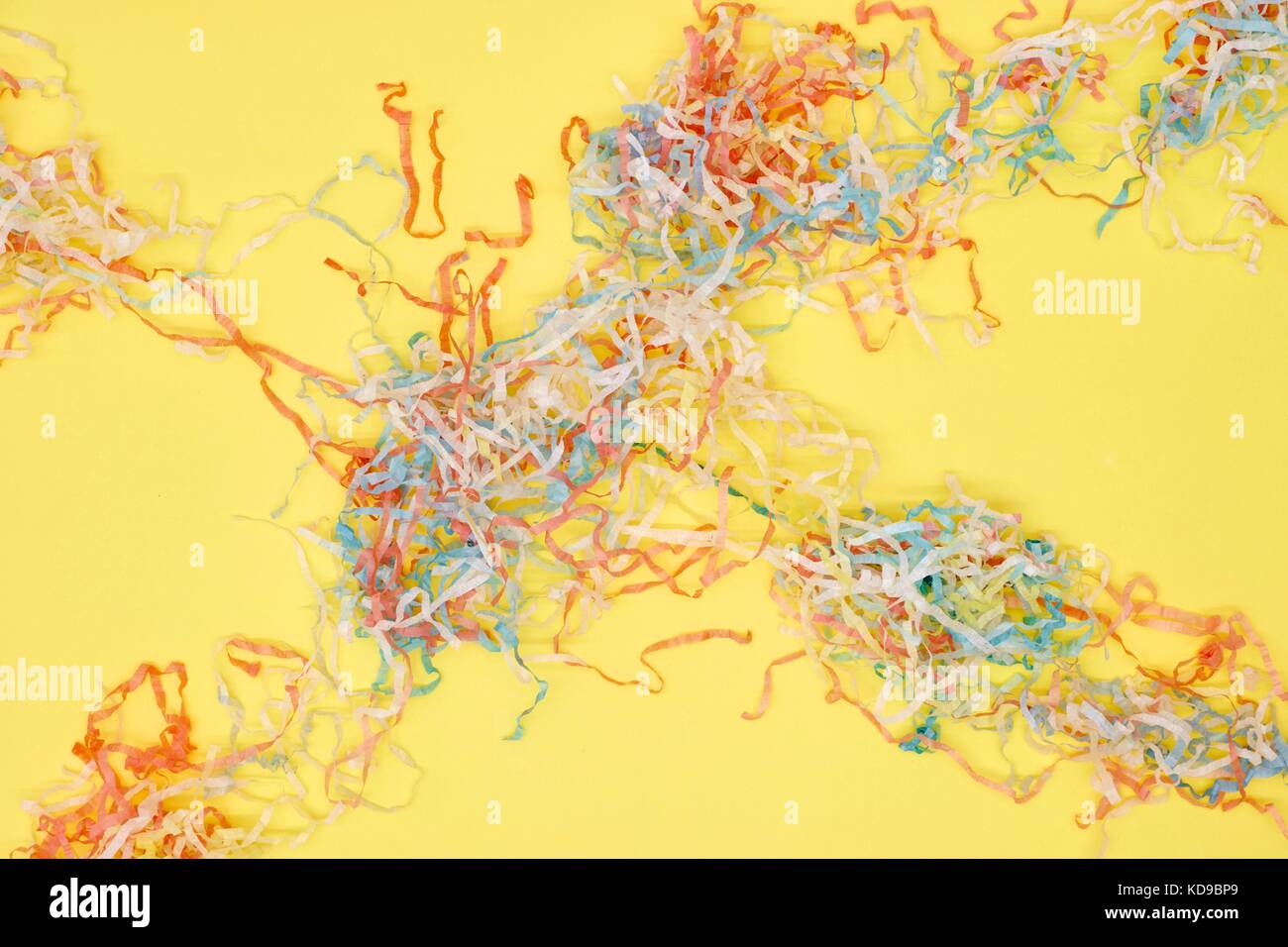 A studio photo of colorful streamers Stock Photo - Alamy