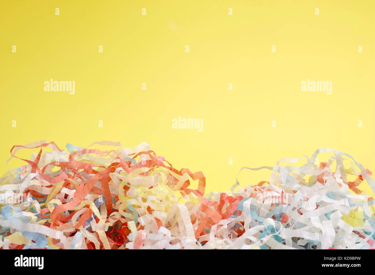 A studio photo of colorful streamers Stock Photo - Alamy
