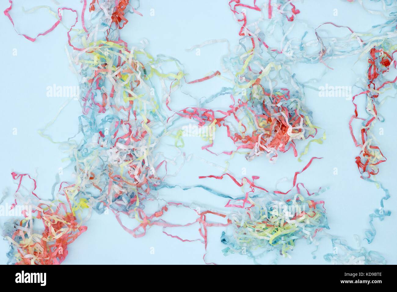 A studio photo of colorful streamers Stock Photo - Alamy