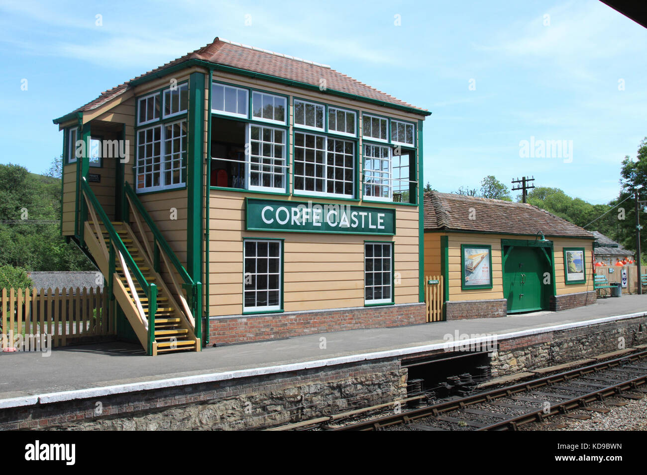 Swanage Railway Corfe Stock Photos & Swanage Railway Corfe Stock Images ...