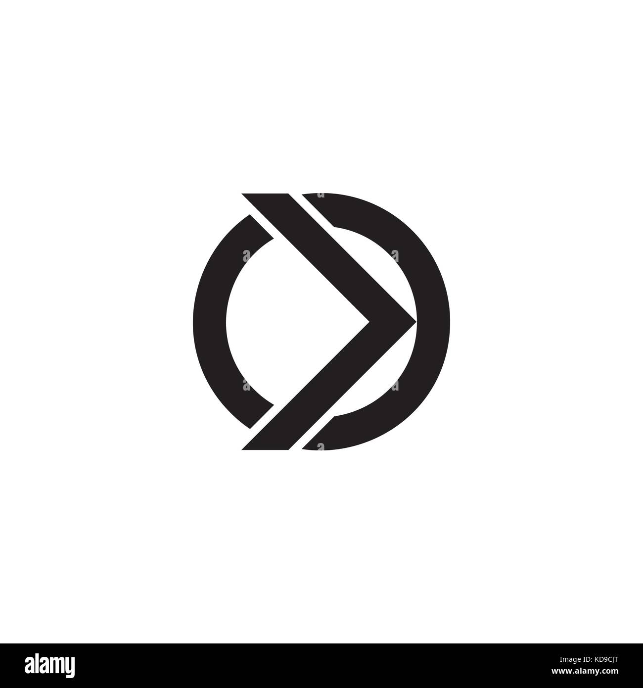 arrow in circle logo vector Stock Vector Image & Art - Alamy