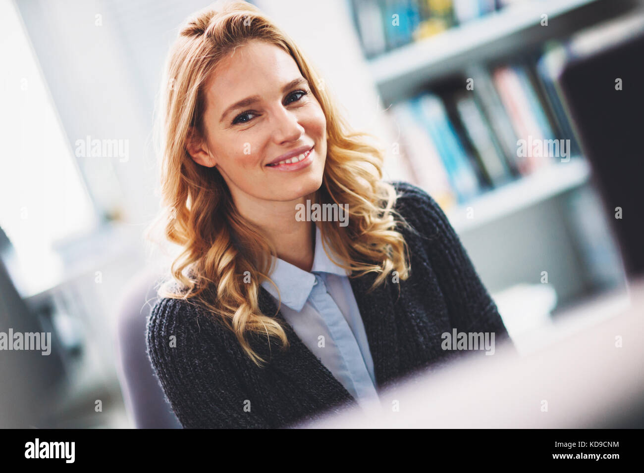 Successful woman posing in hi-res stock photography and images - Alamy