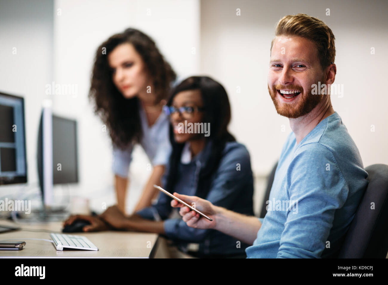 Man programming hi-res stock photography and images - Alamy