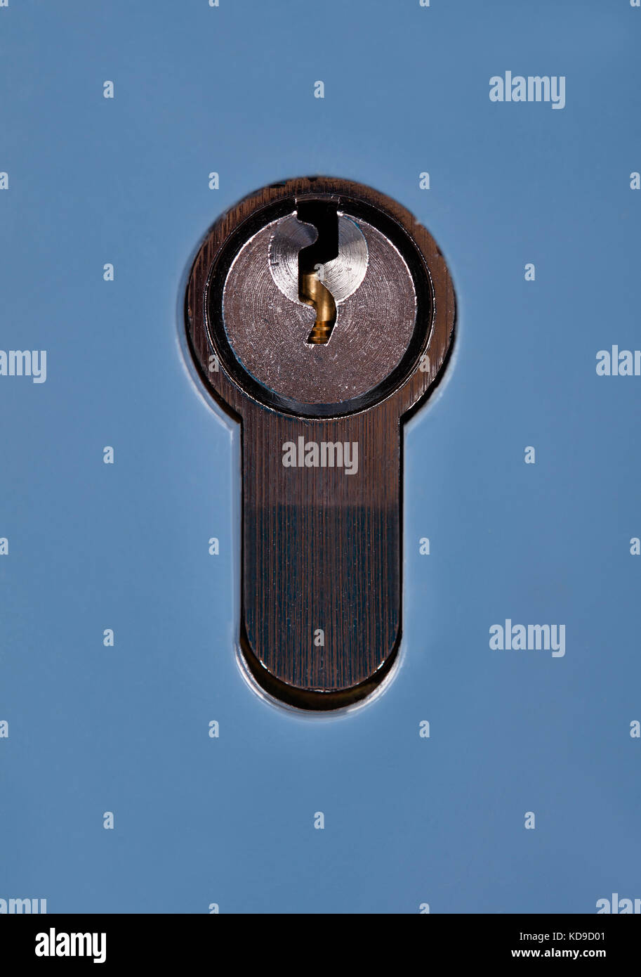 Close-up Photo Of Keyhole In The Door Stock Photo - Alamy