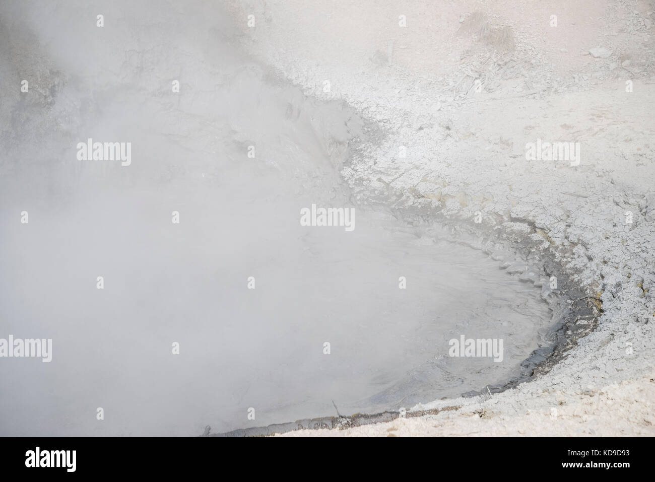 Mud Volcano, Yellowstone National Park, Wyoming Stock Photo - Alamy