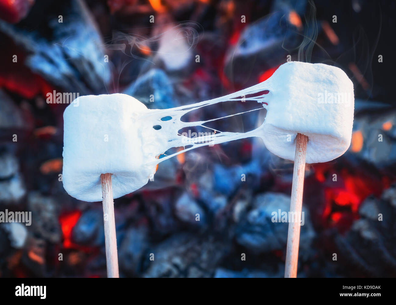 Toasted marshmallow stick hi-res stock photography and images - Alamy