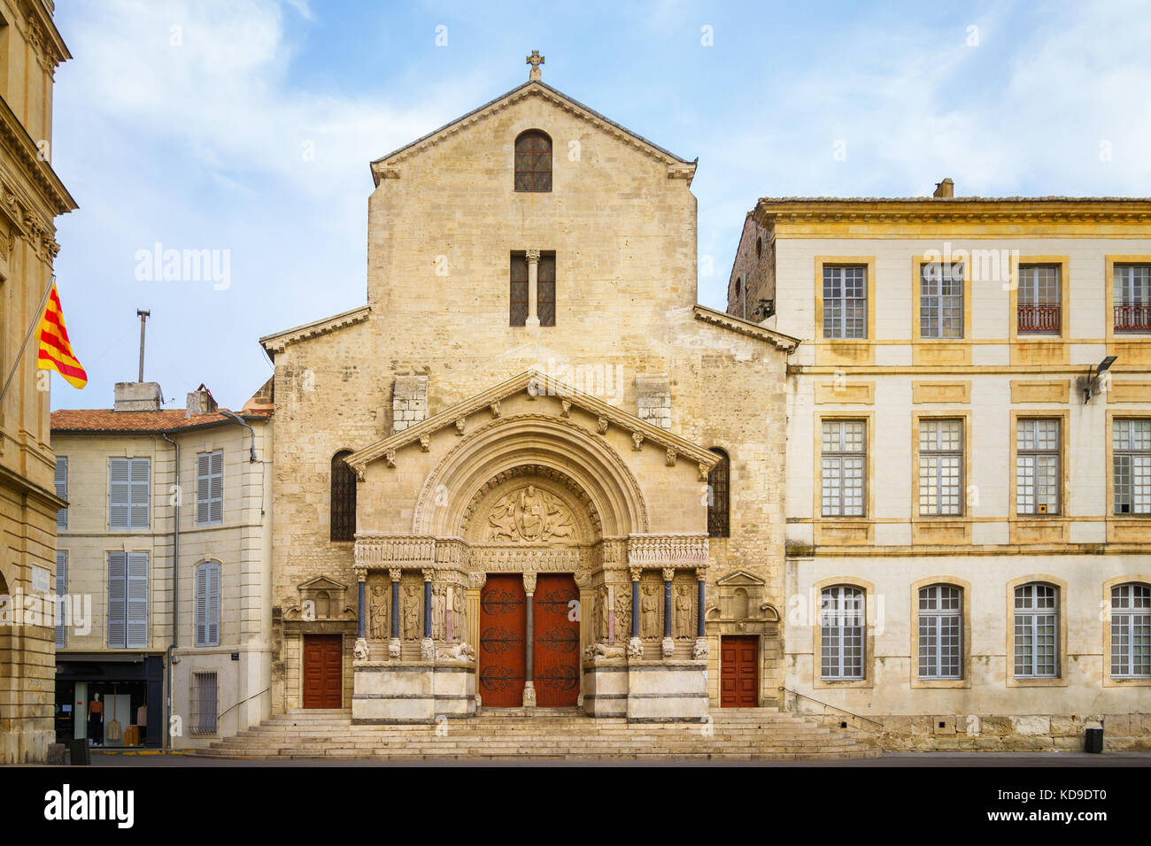 Church of Saint Trophime - Arles Stock Photo - Alamy