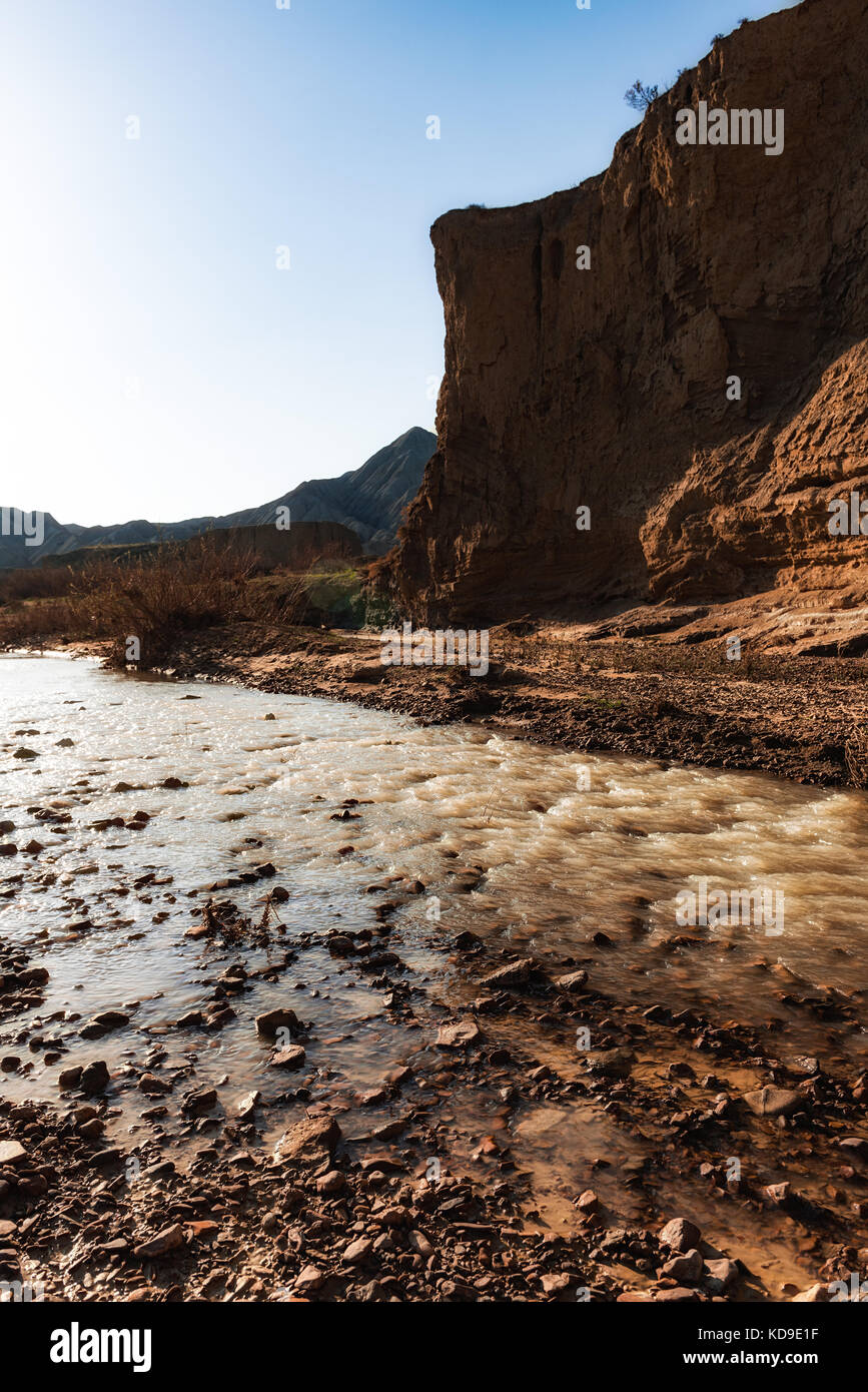 Beautiful landscape river flowing between hi-res stock photography and ...