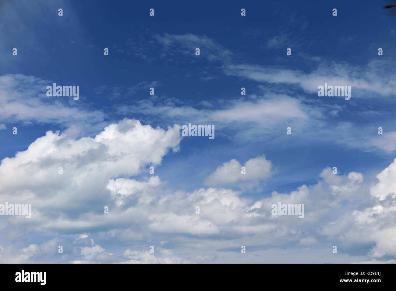 Beautiful cloud pattern on the sky Stock Photo - Alamy