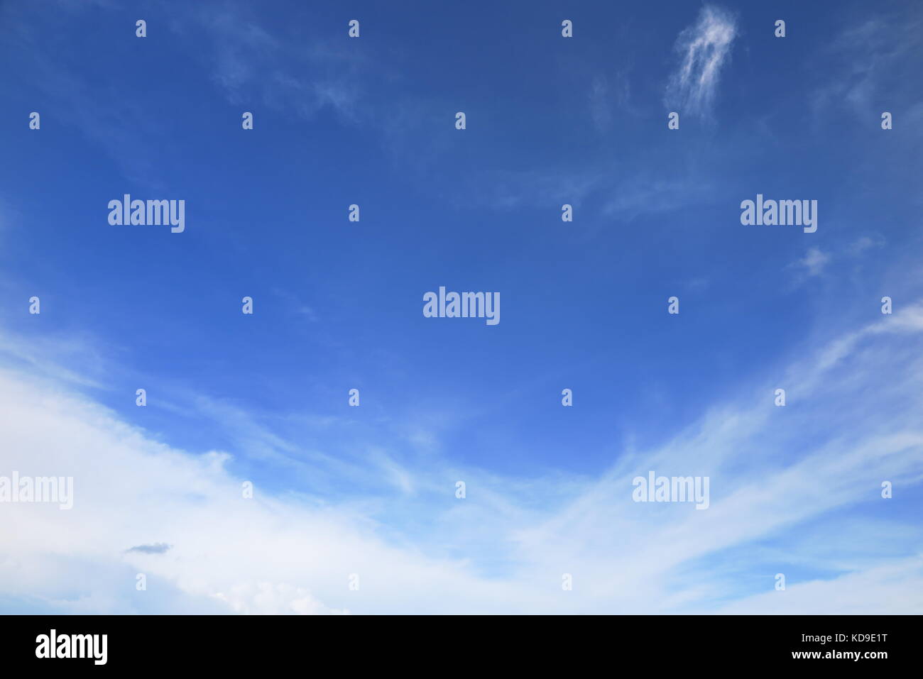 Beautiful cloud pattern on the sky Stock Photo - Alamy