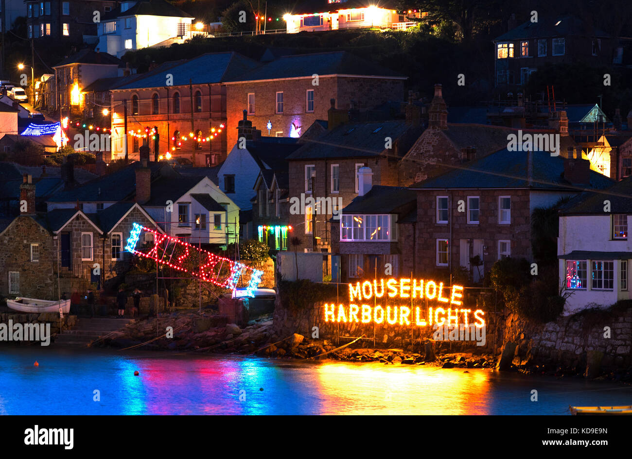 Village christmas lights hi-res stock photography and images - Alamy