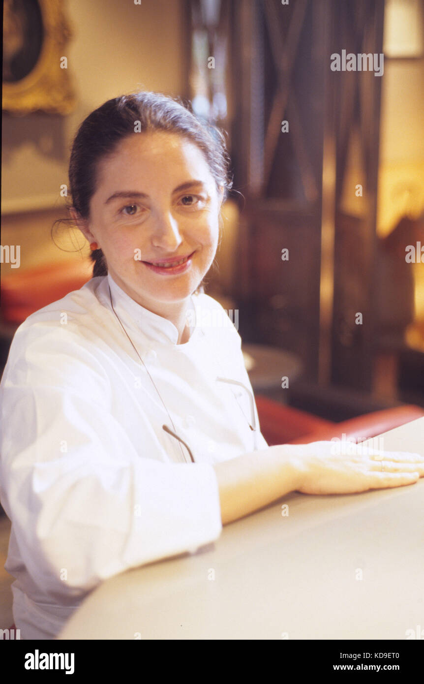 Elena Arzak in her restaurant in San Sebastian Stock Photo - Alamy