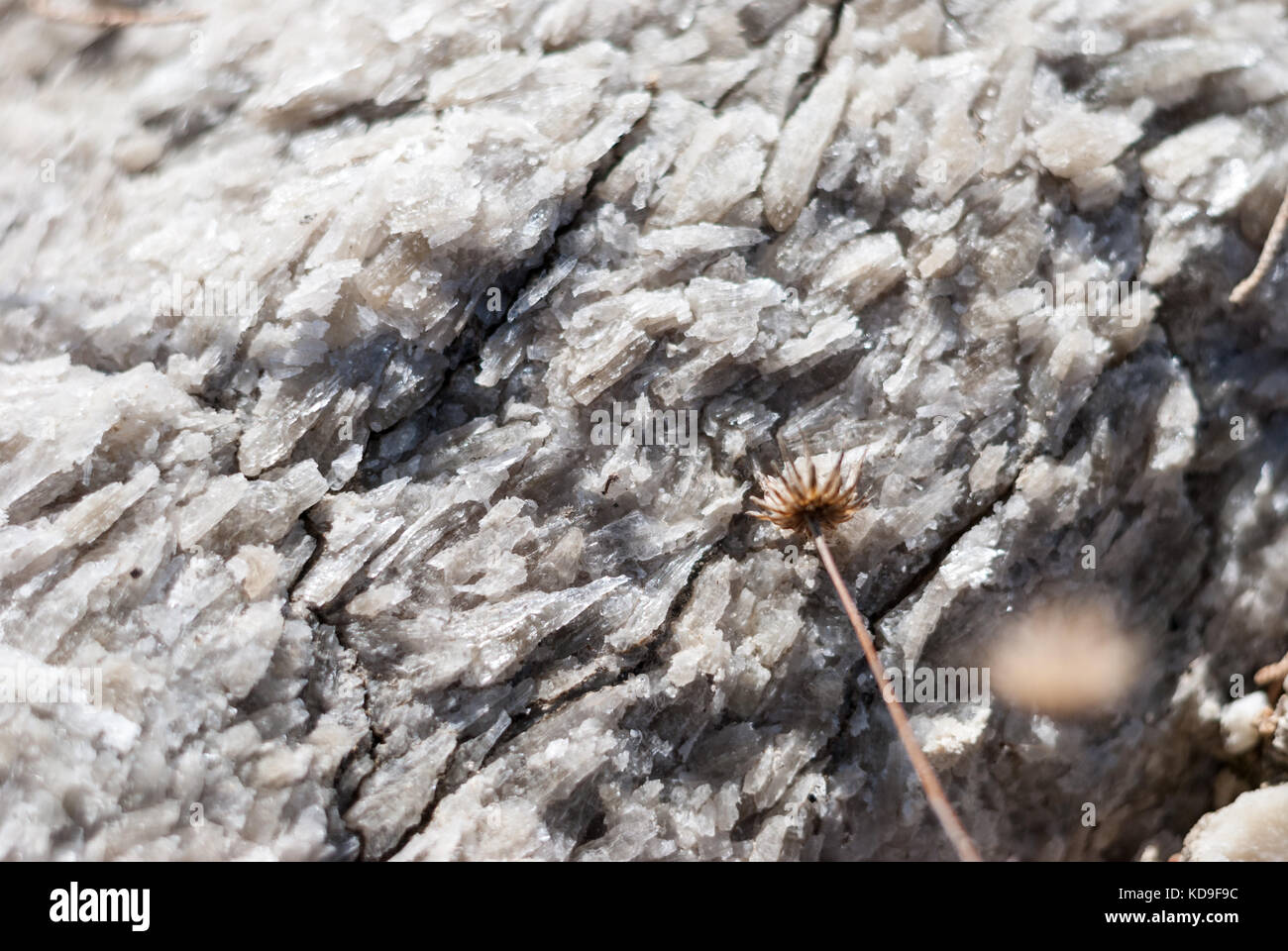 Natural rock crystals formations on nature trail Stock Photo - Alamy