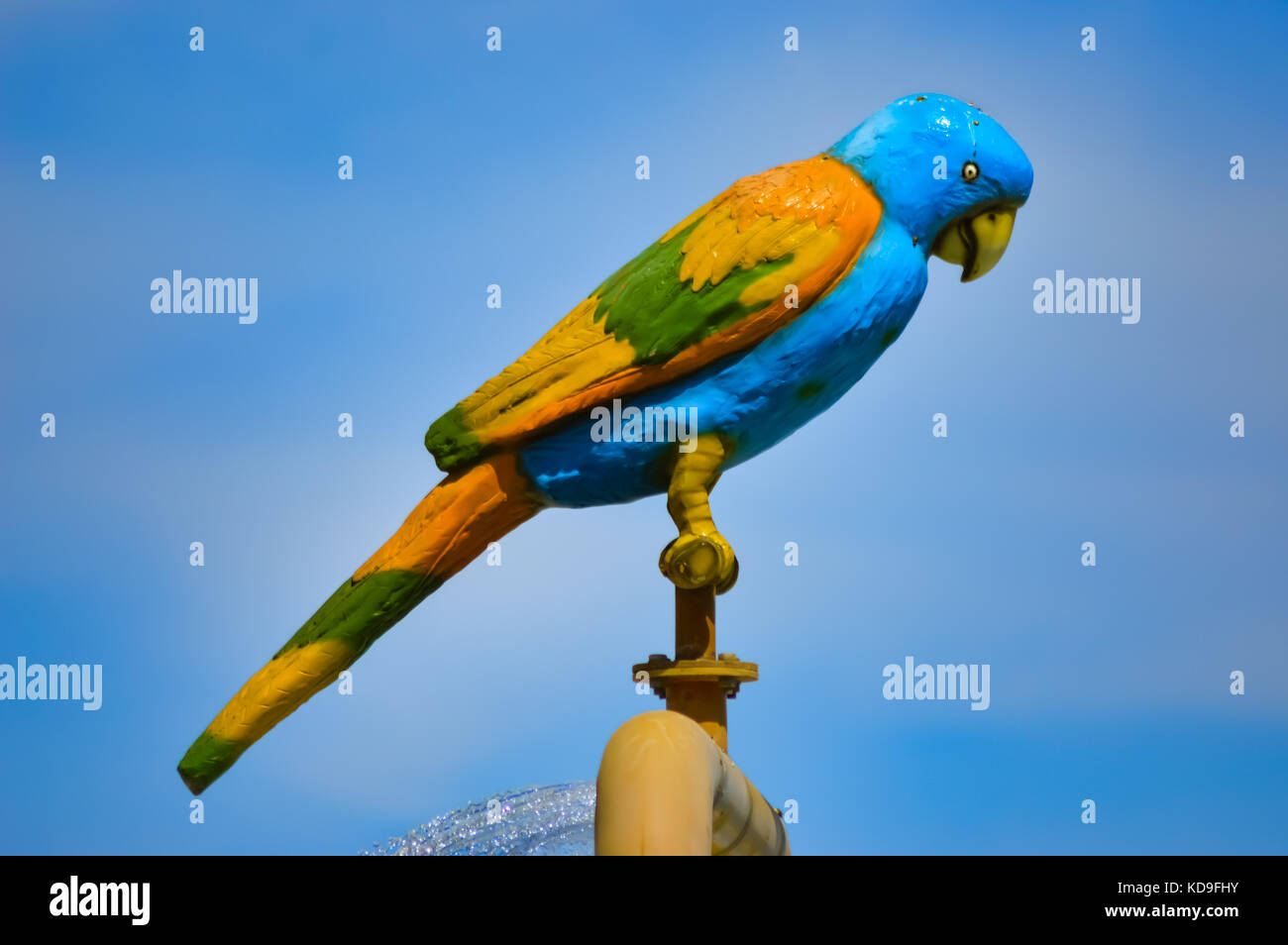 Parrot statue hi-res stock photography and images - Alamy