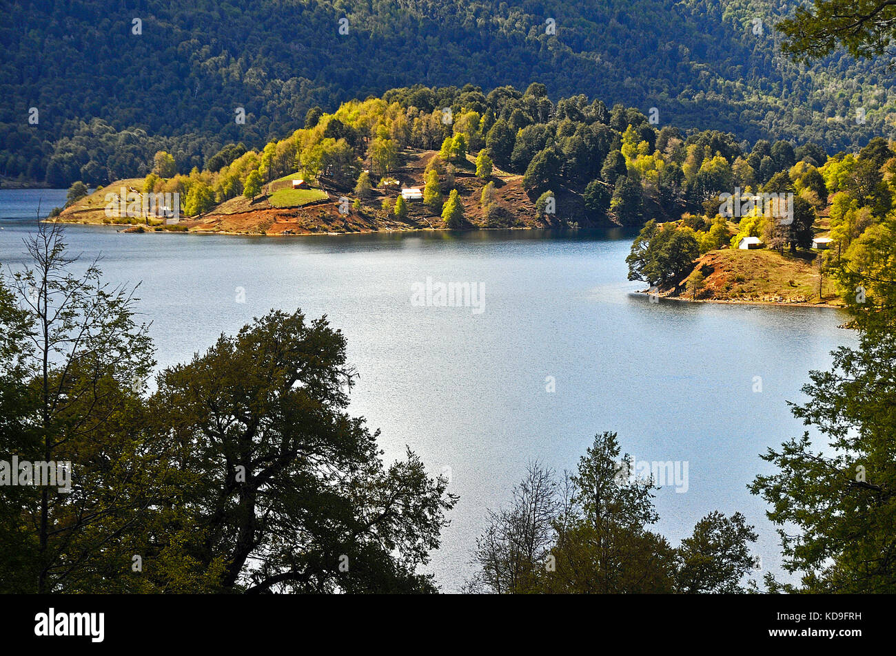 lake and landscape Stock Photo - Alamy