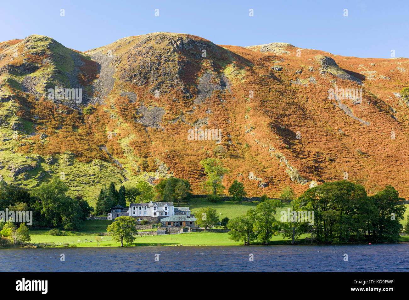 Howtown Ullswater Cumbria UK Stock Photo - Alamy