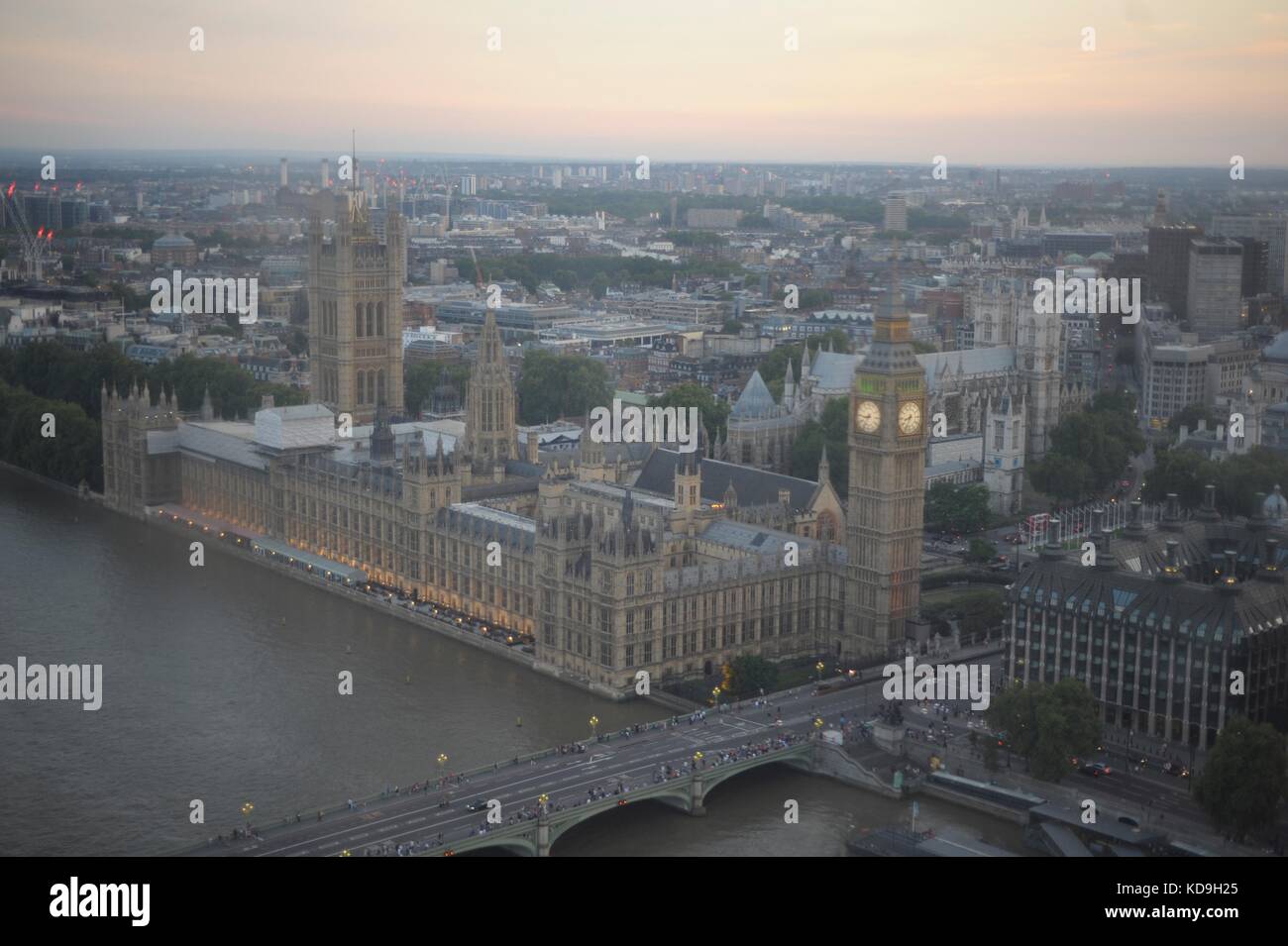 Aerial views of London Stock Photo - Alamy