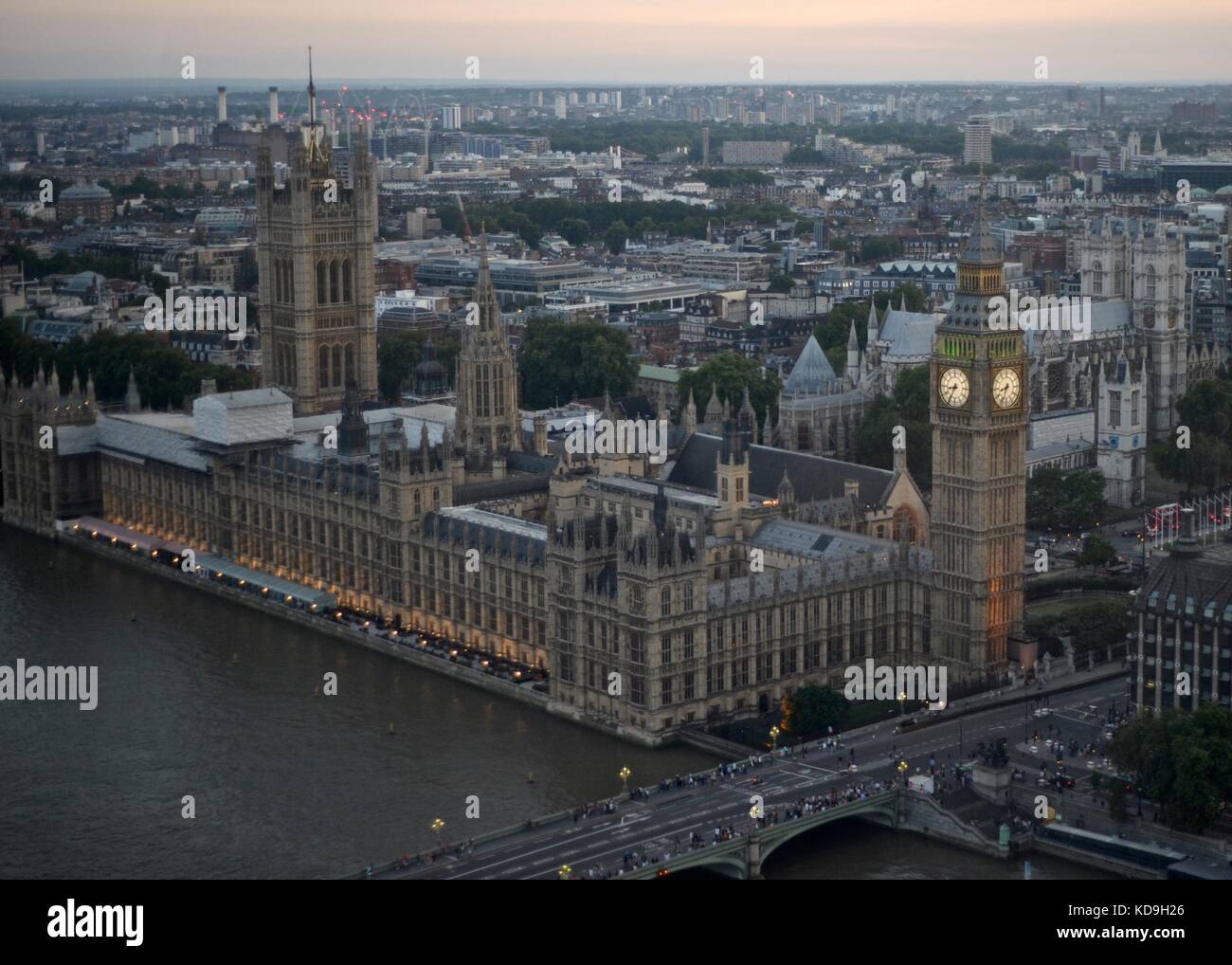 Aerial views of London Stock Photo - Alamy