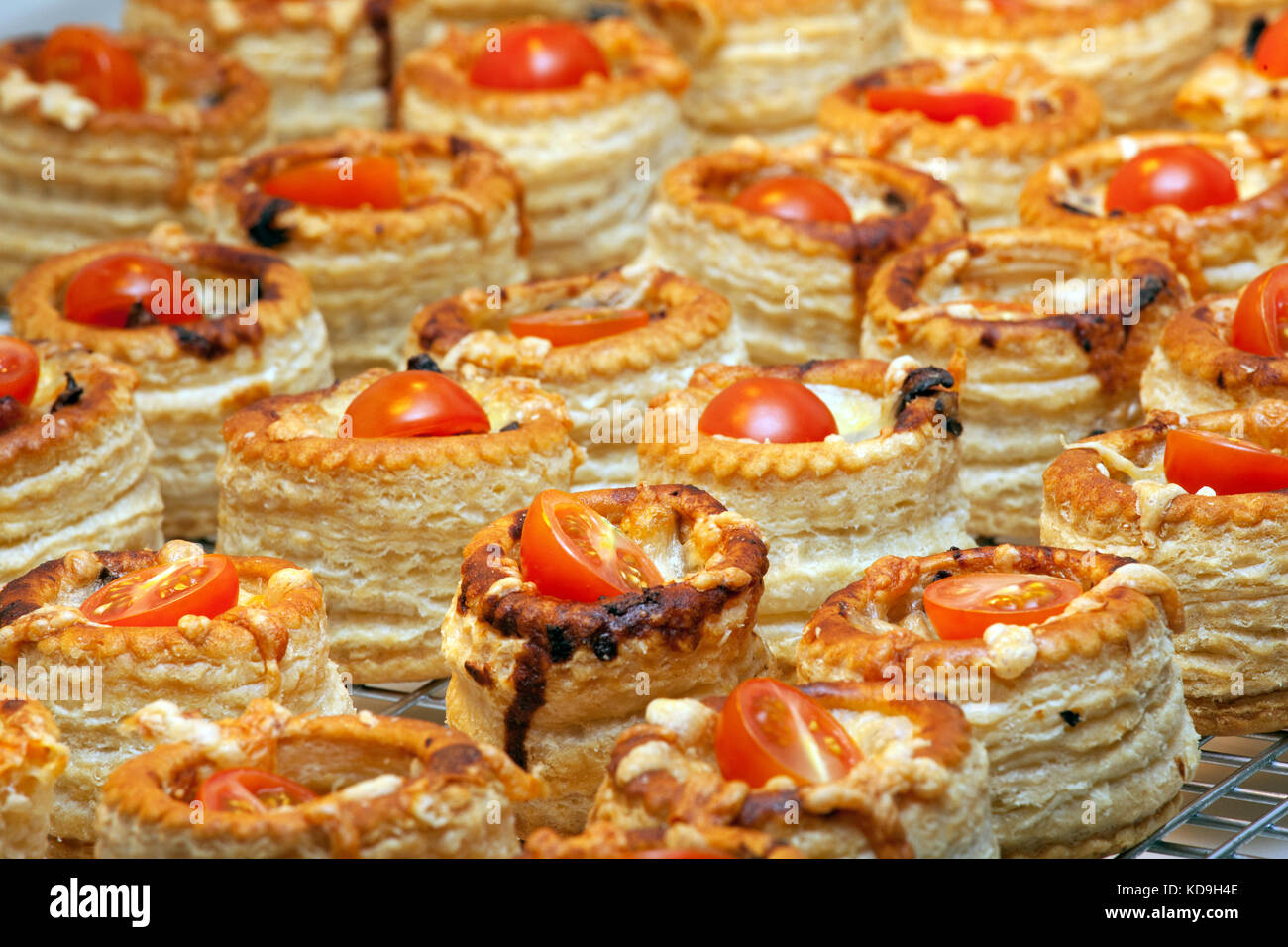 Snacks and sandwiches for breakfast Stock Photo - Alamy