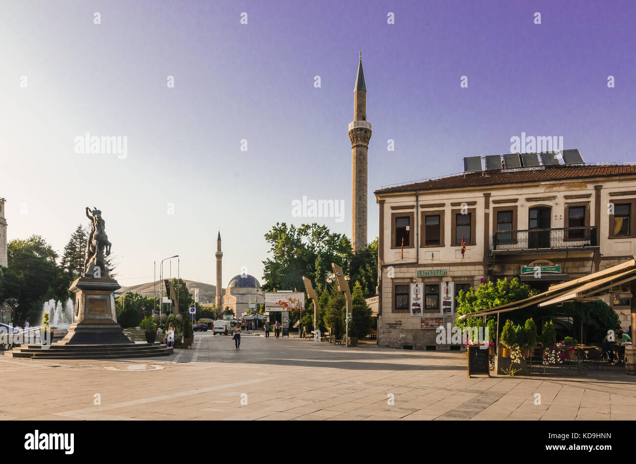 Bitola, Macedonia - 30 June 2017 : Bitola is the second biggest city of ...