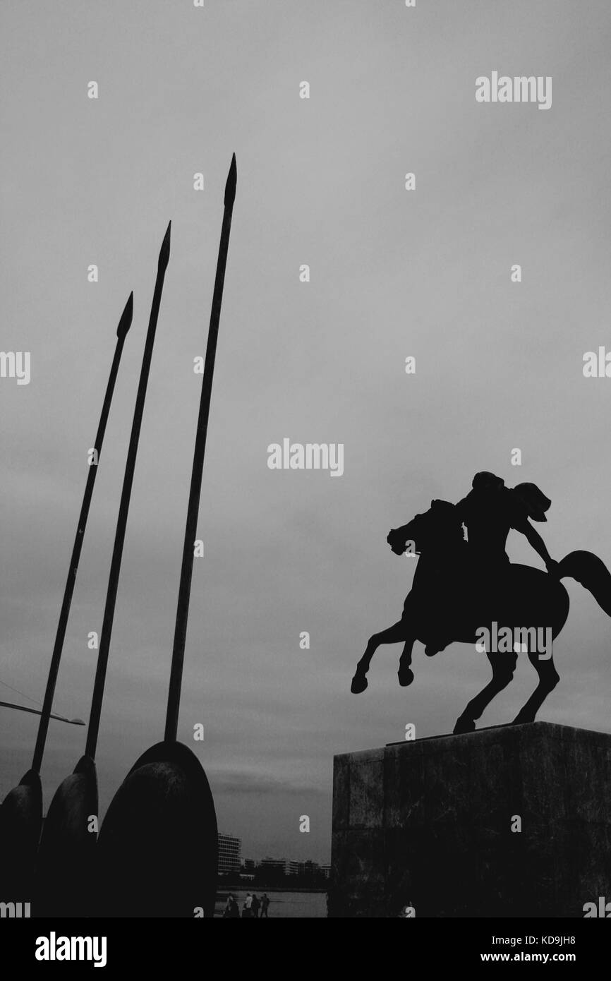 Alexander Of Macedon Black and White Stock Photos & Images - Alamy