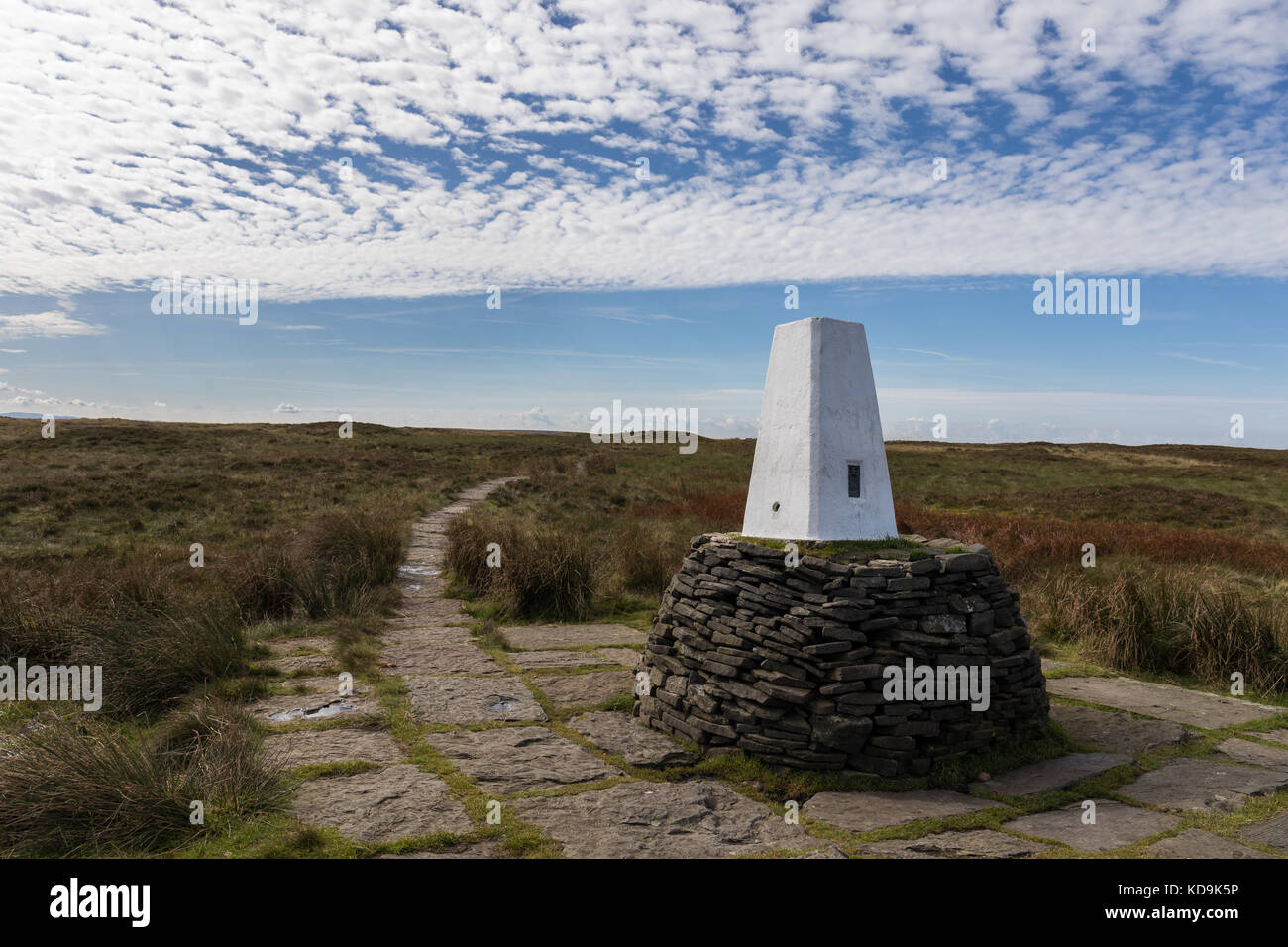 Black hill trig point hi-res stock photography and images - Alamy