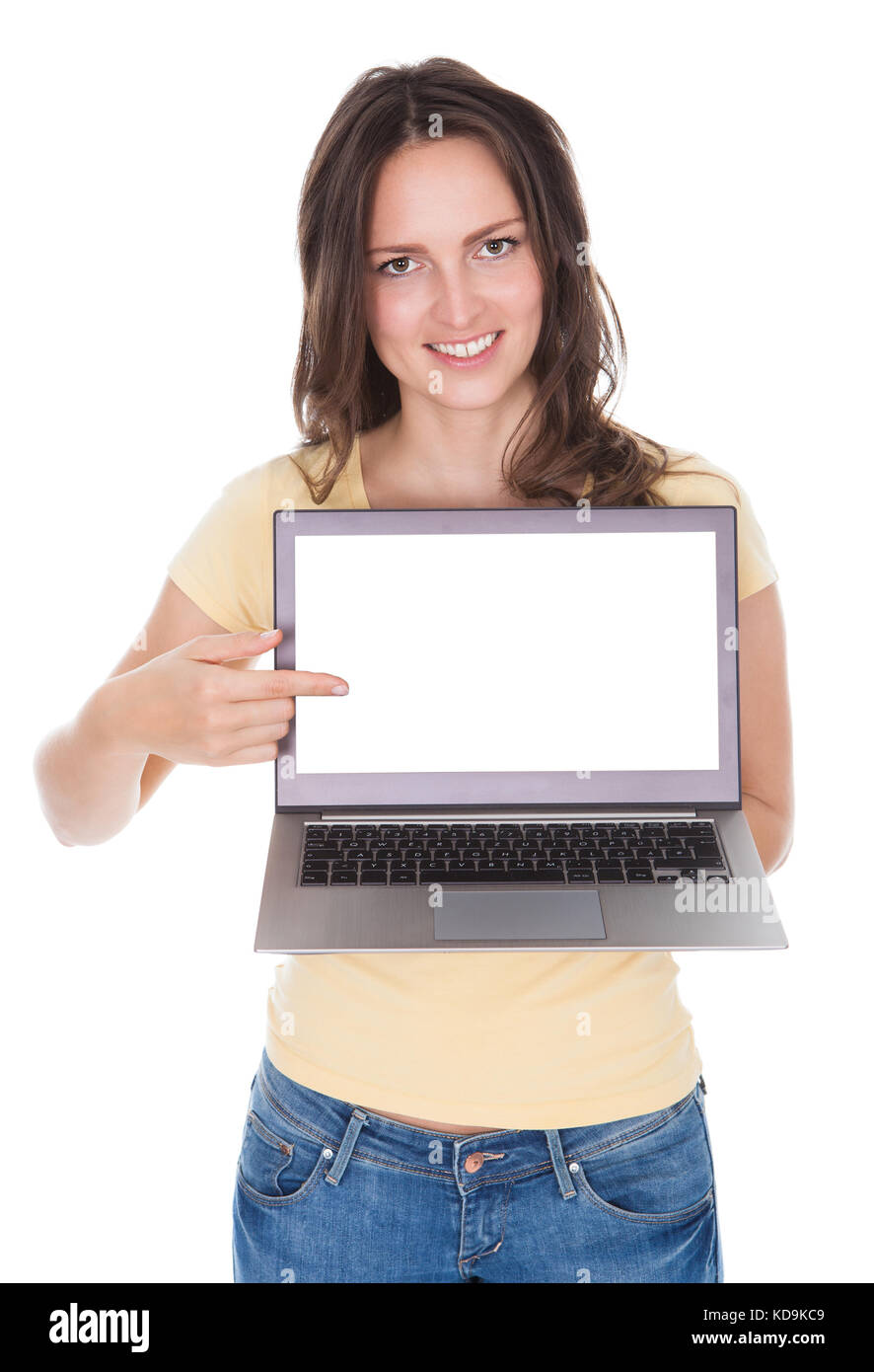Show laptop hi-res stock photography and images - Alamy