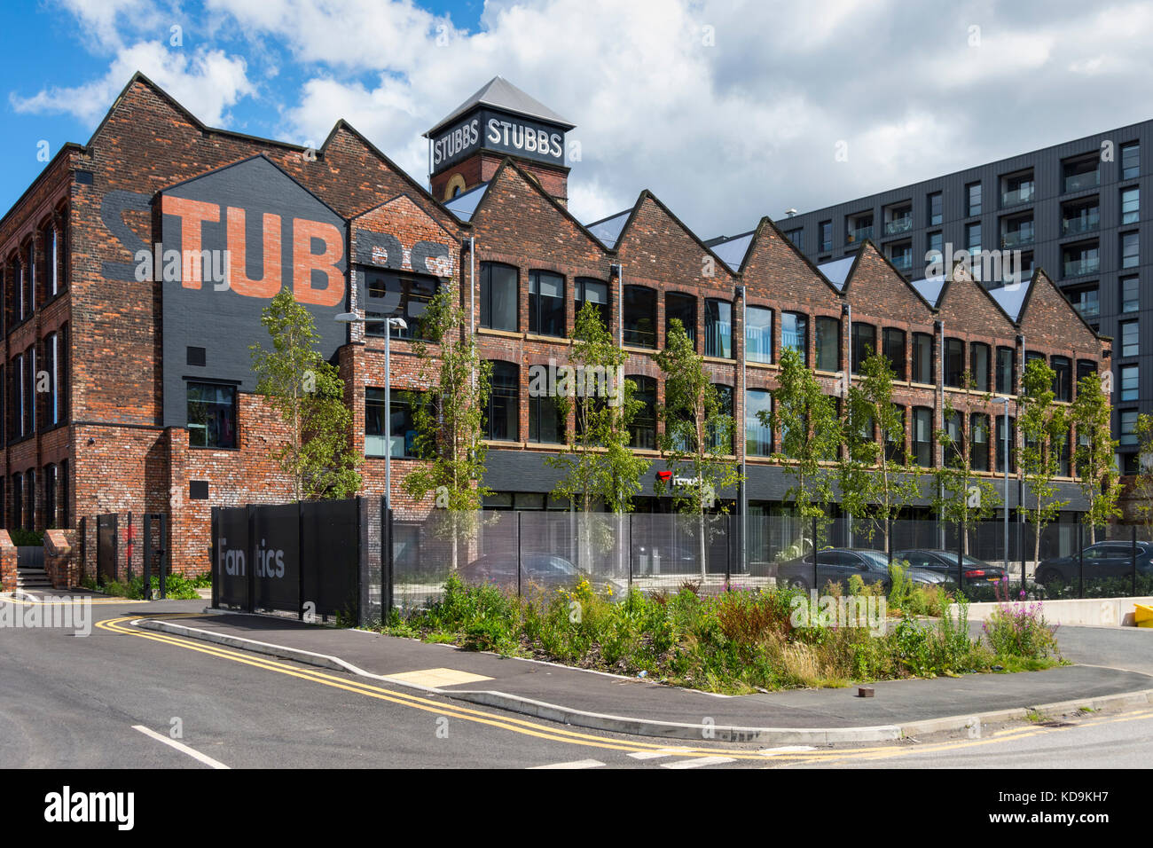 Stubbs Mill, a 19th century building now refurbished as modern office ...