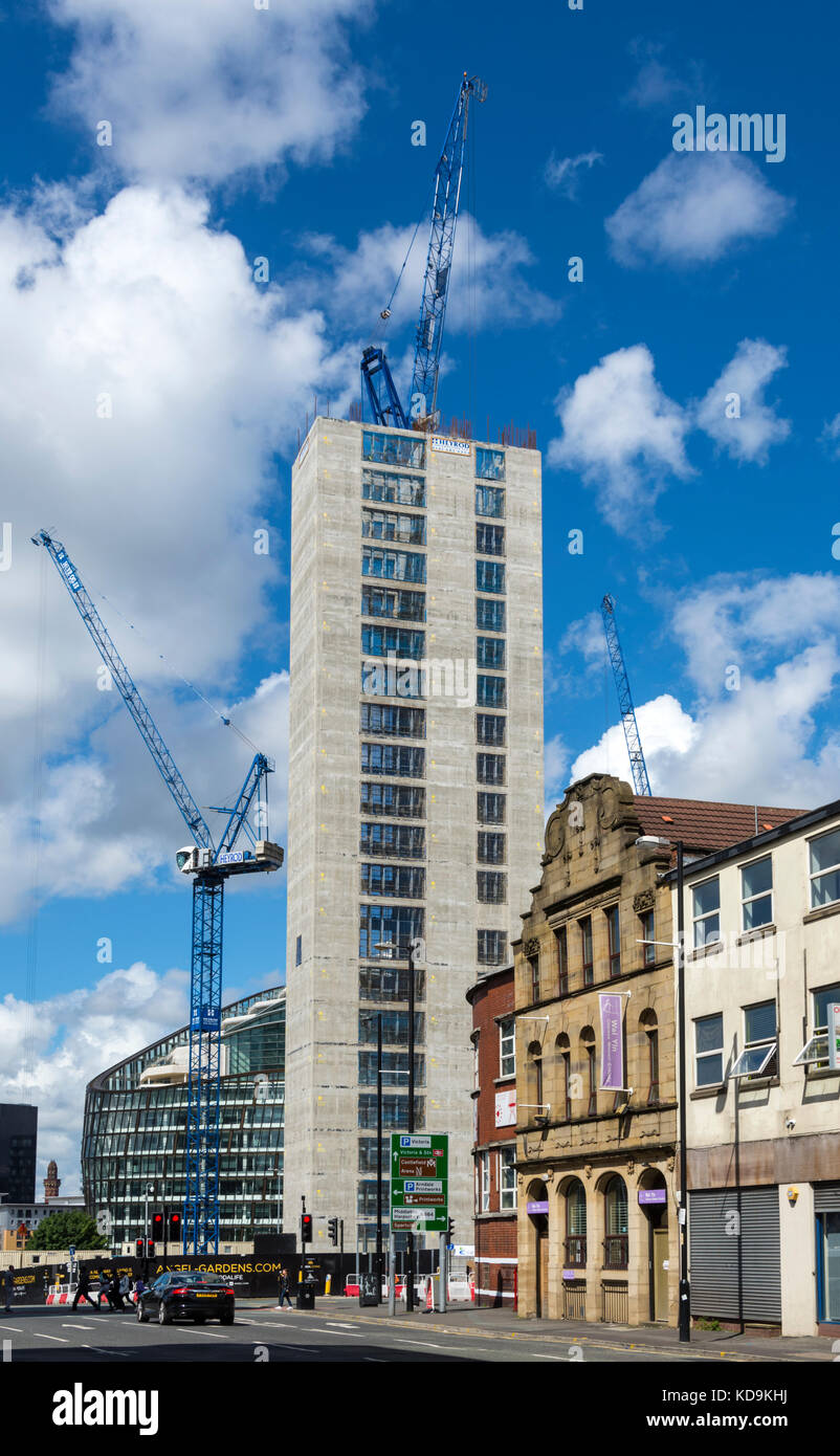 The core of the Angel Gardens apartments development, under ...