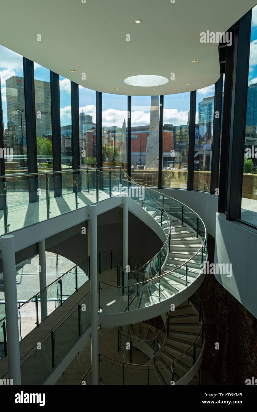 Entrance to the Q-Park Embankment car park, Greengate Square, Salford ...