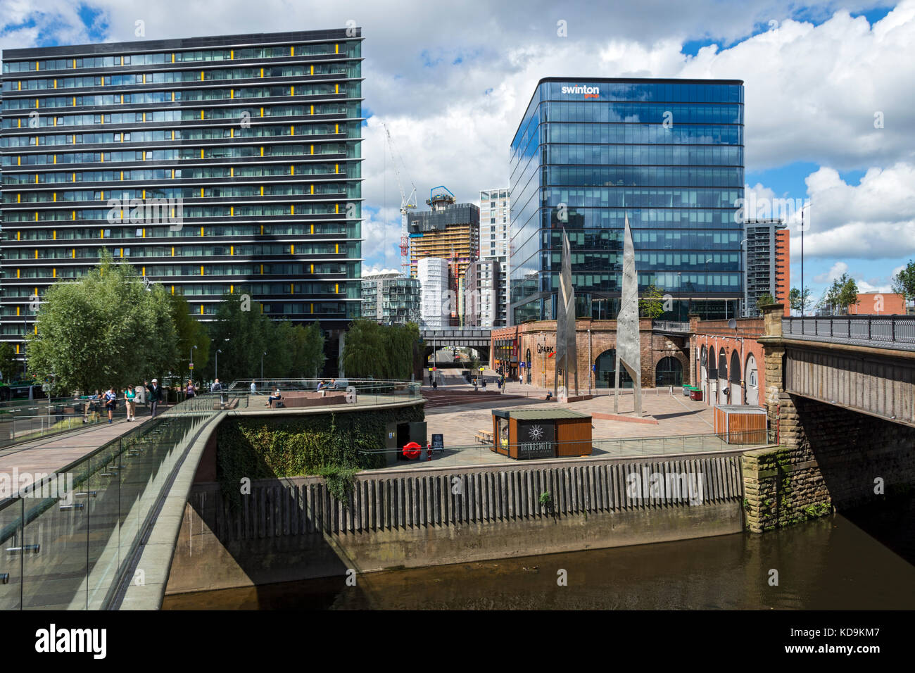 The CitySuites apartment and the 101 Embankment office buildings, from ...