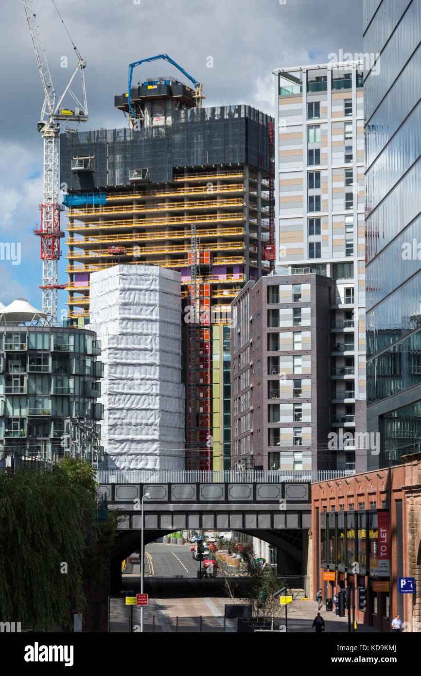 The Anaconda Cut (formerly 100 Greengate. under construction) and the ...
