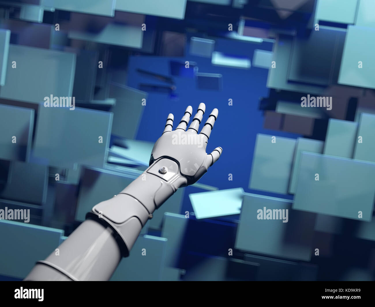 Mechanical hand hi-res stock photography and images - Alamy