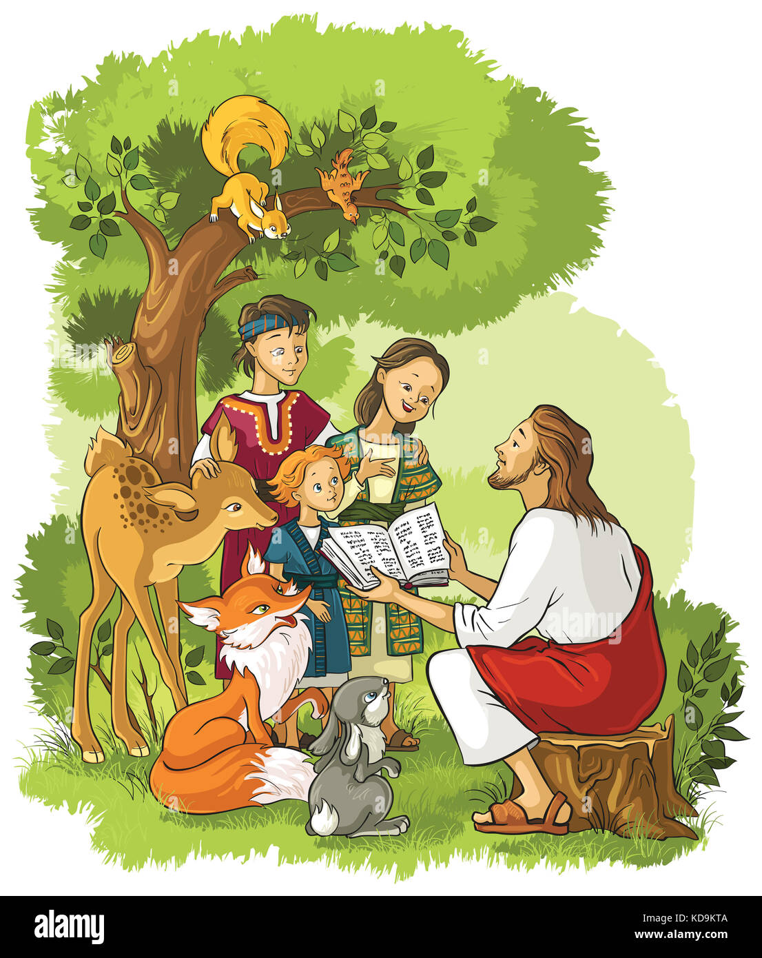 Jesus love kids hi-res stock photography and images - Alamy