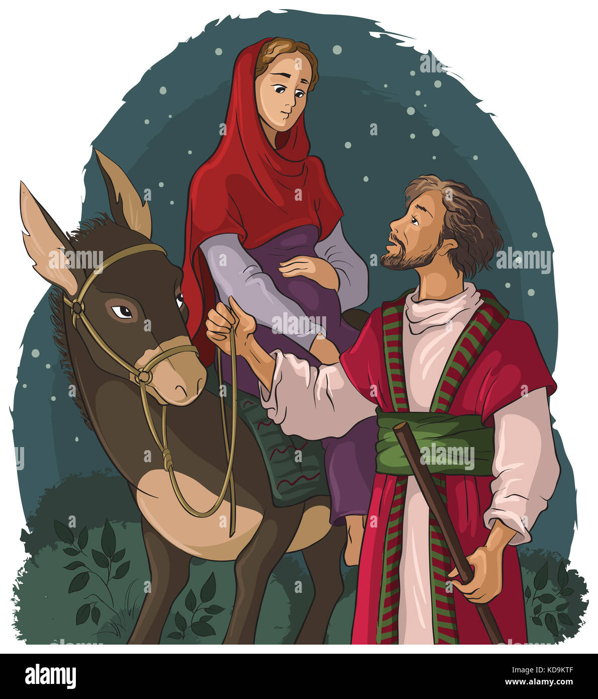 Mary And Joseph And Bethlehem High Resolution Stock Photography and ...