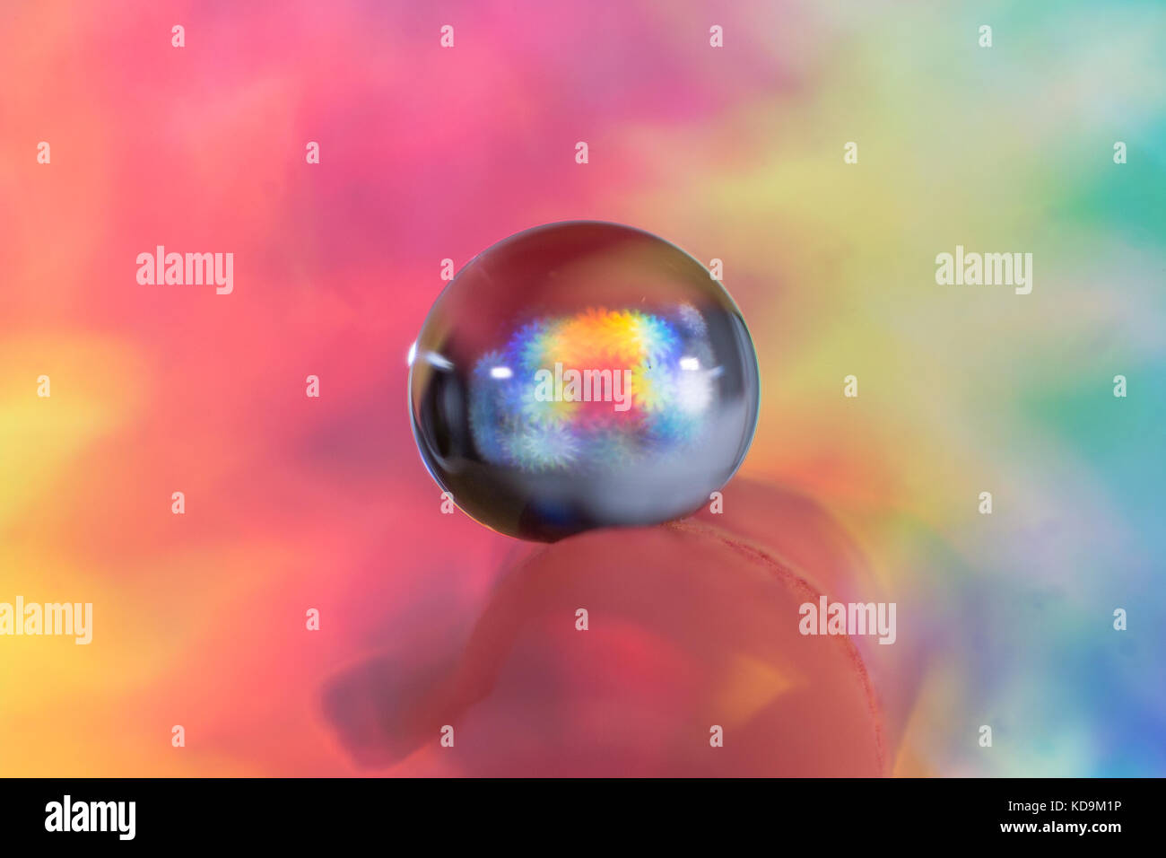 colorful micro droplet art Stock Photo - Alamy