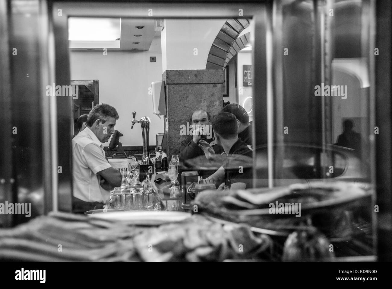 In a bar Stock Photo - Alamy