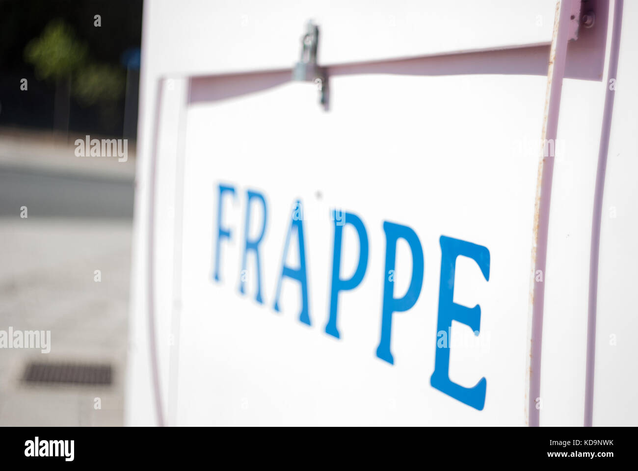 Old sign - Frappe Stock Photo - Alamy